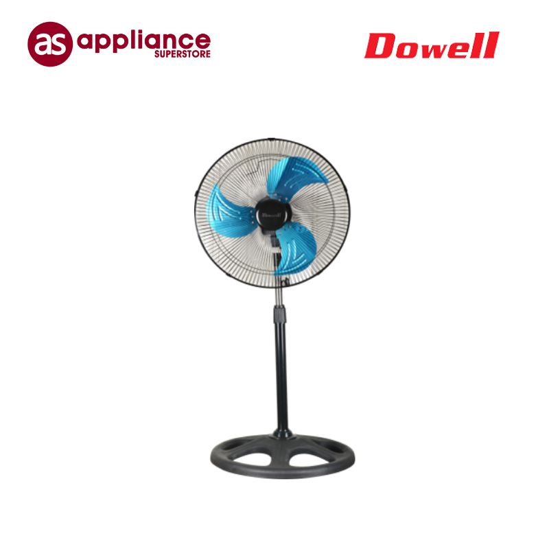 Dowell 18" Industrial Stand Fan Aluminum Blade Oscillating Motion 75 ...
