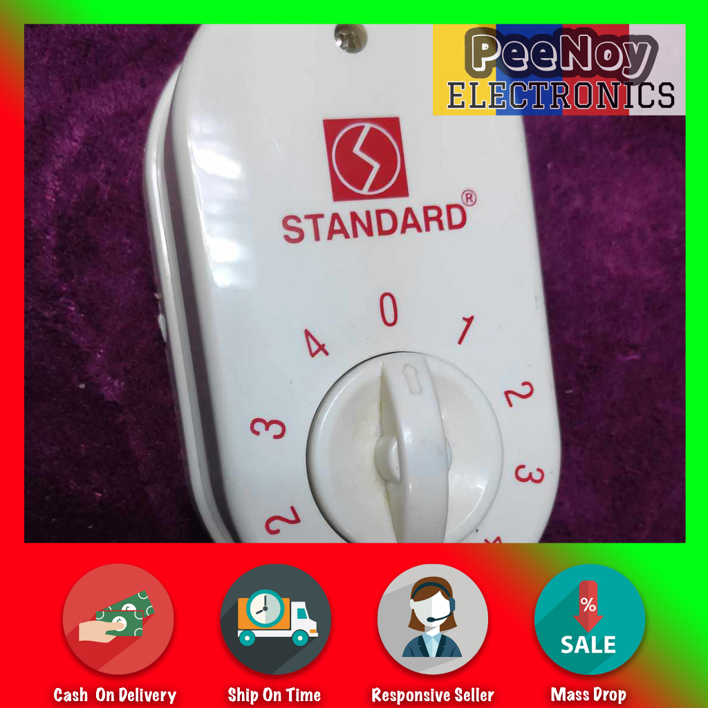 ELECTRIC FAN SWITCH STANDARD(NA MAY TURNILYO) | Shopee Philippines