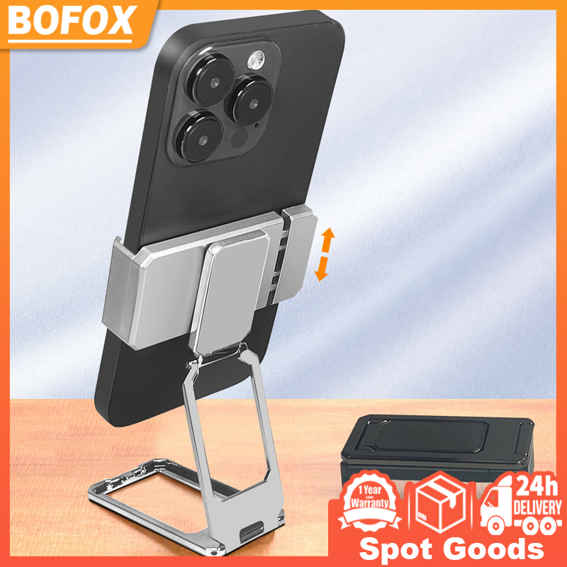 Adjustable Phone Stand Desktop Phone Holder Brackets Metal Folding ...