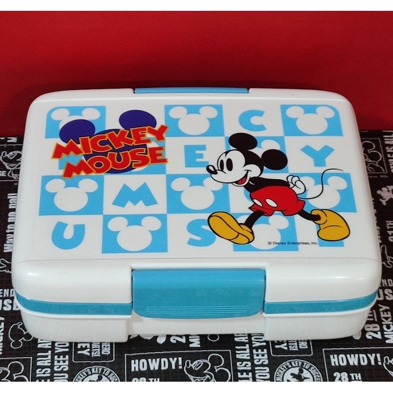Mickey Mouse 2 Layer Bento Lunch Box DISNEY | Shopee Philippines