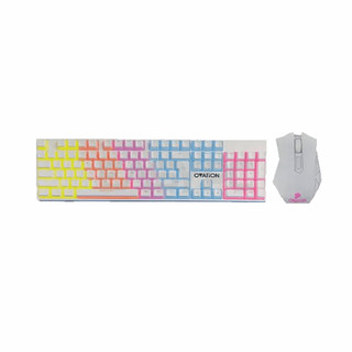 EasyPC| Ovation BTS KF Mechanical Keyboard and Mouse| 2in1 RGB| Black ...