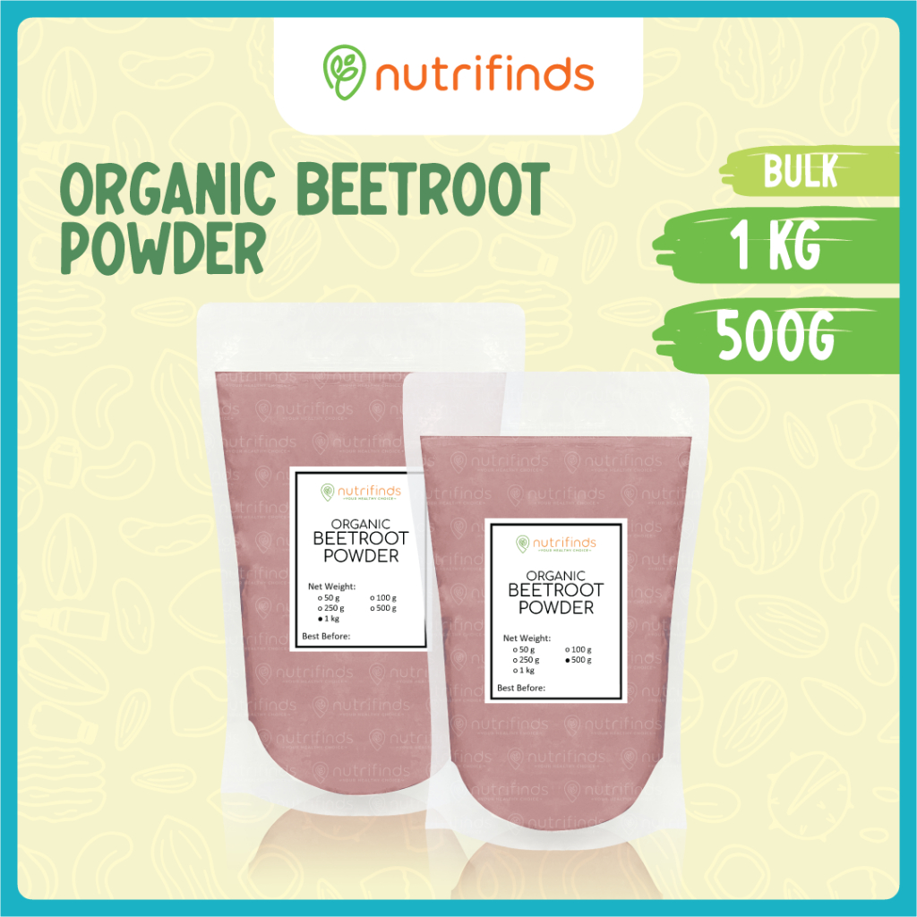 Nutrifinds® Organic Beetroot Powder - BULK | Shopee Philippines