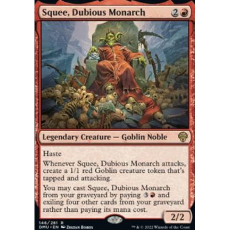 Squee, Dubious Monarch - DMU - Rare - MTG Cards (WotC) | Shopee Philippines