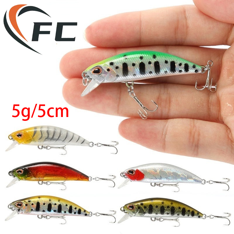 Sinking Minnow Fishing Lure Jigging Lure Fish Bait Fishing Gear SwimBait 3D Eyes for Fish 5g ...