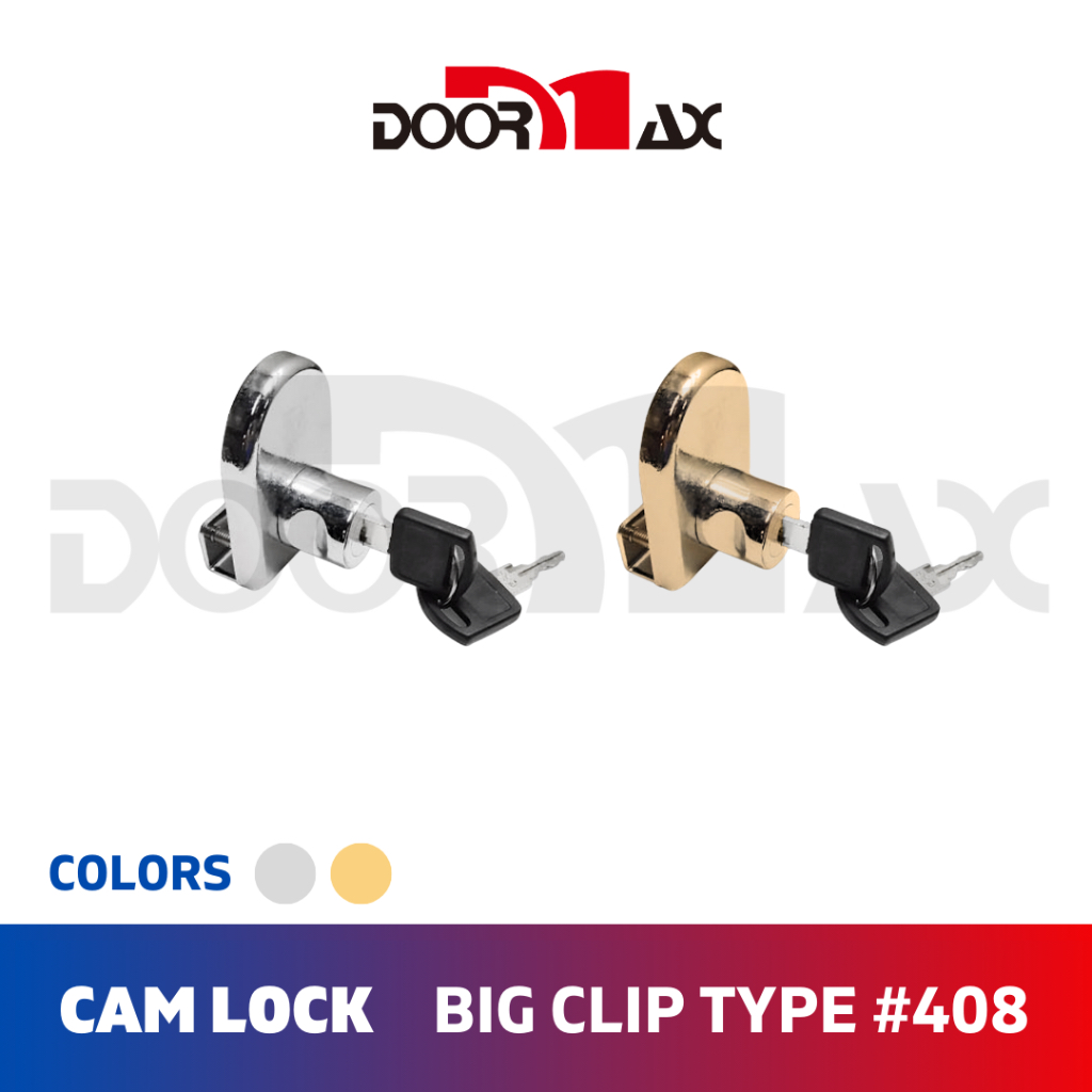 DOORMAX Single Big Clip Type Cam Lock #408 | Shopee Philippines
