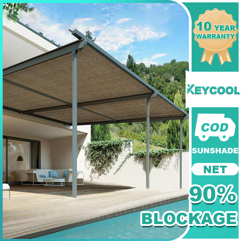 Anti-UV Sunshade Net Canopy Outdoor Sun Shade Net Car Garden Net ...