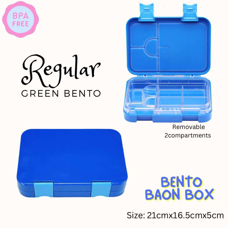Bento Baon Box 4-6 Compartments Spillproof | Shopee Philippines