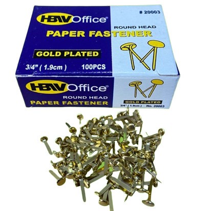 Hbw Paper Fastener 3/4 inch 20003 | Shopee Philippines
