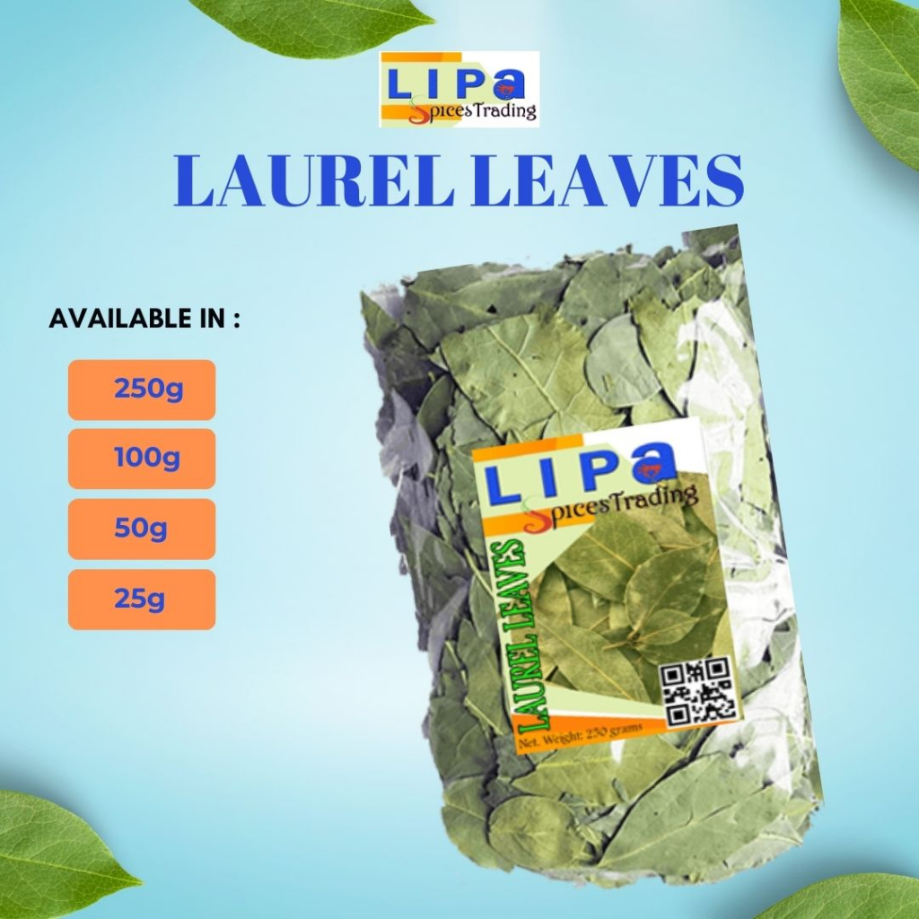 Lipa Spices Trading Laurel Leaves (HINDI BUO NA DAHON) 250 Grams | 100 ...