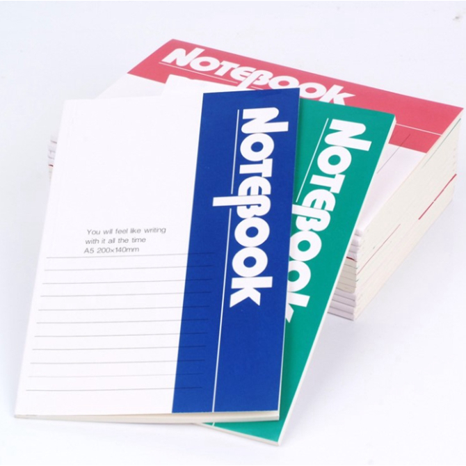 QJOQ.ph | Thicked A5 Lined Adhesive Binding NoteBook Soft Writing Paper ...