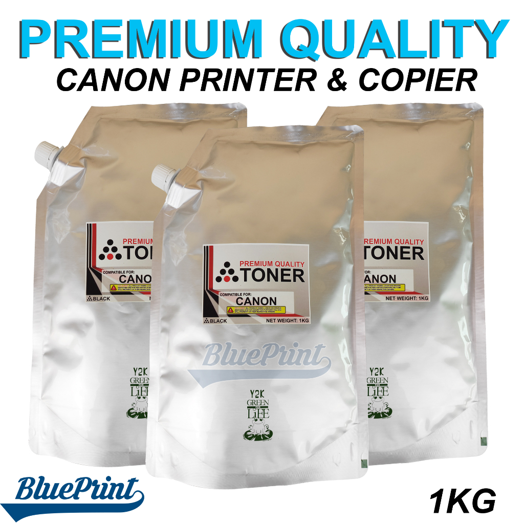 Premium Compatible Canon Toner Powder Refill 1KG 500G | Shopee Philippines