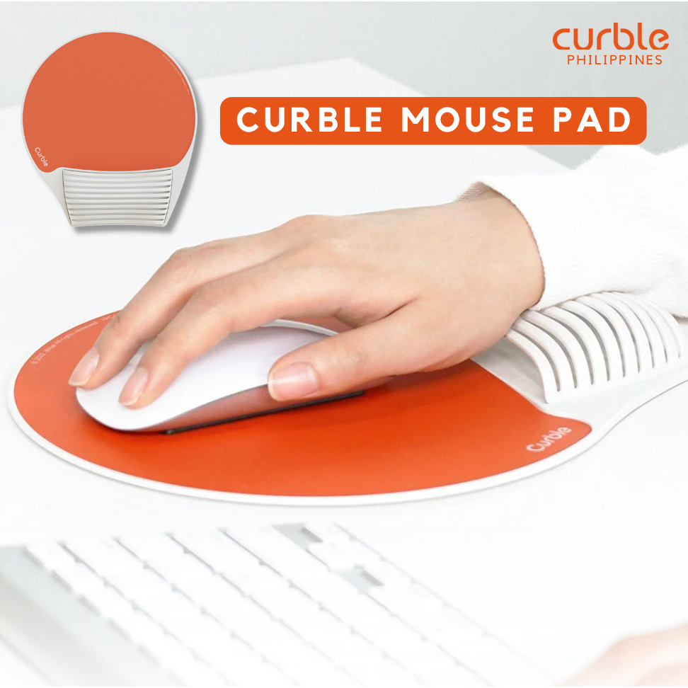 Curble Mouse Pad | Ergonomic Mouse Pad | Made in Korea | Shopee Philippines