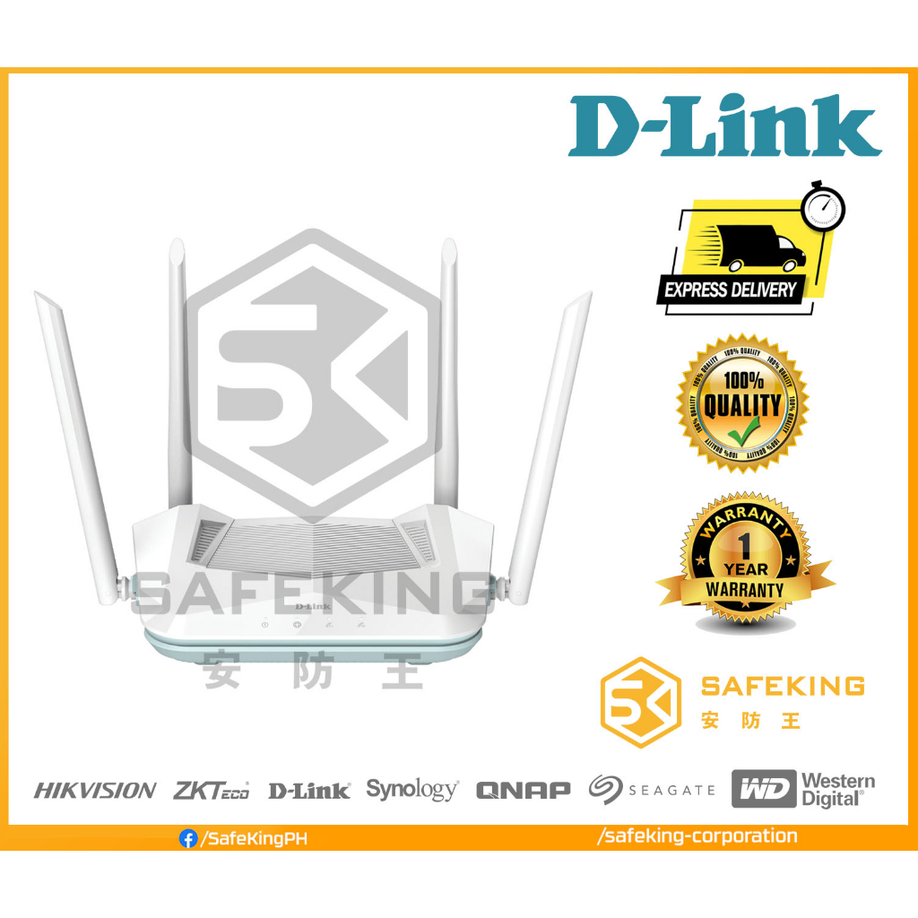 R15/ESG D-Link EAGLE PRO AI AX1500 Wi-Fi 6 Smart Router | Shopee ...