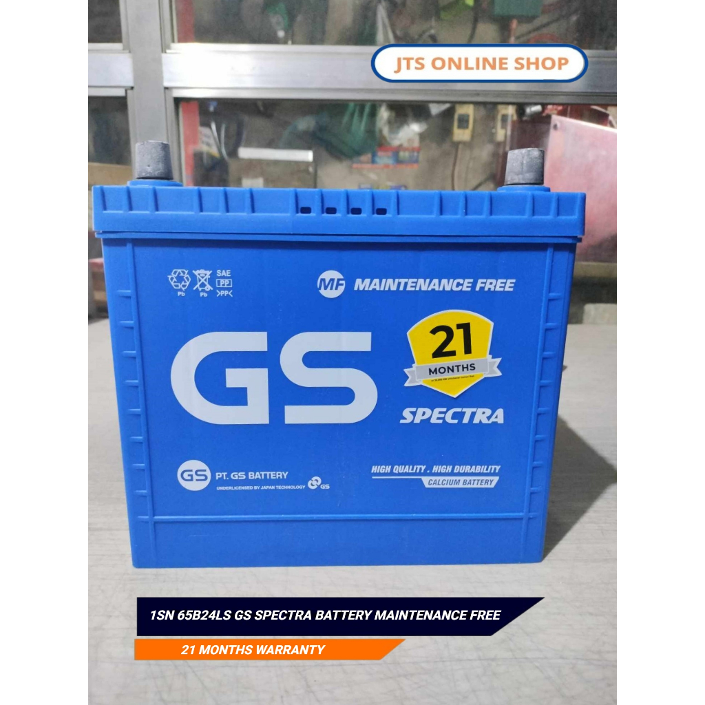 1SN 65B24LS GS SPECTRA BATTERY MAINTENANCE FREE | Shopee Philippines