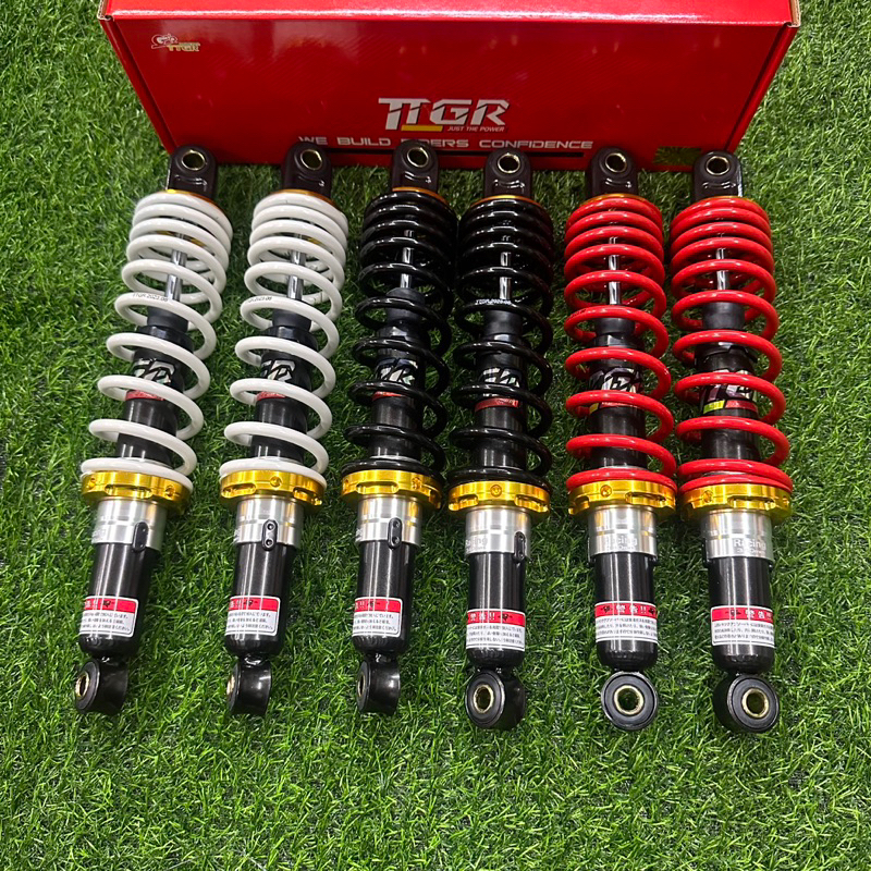 TTGR REAR SHOCK XRM 340MM WAVE, SMASH, SYM BONUS ,RAIDER J 115 DASH XRM ...