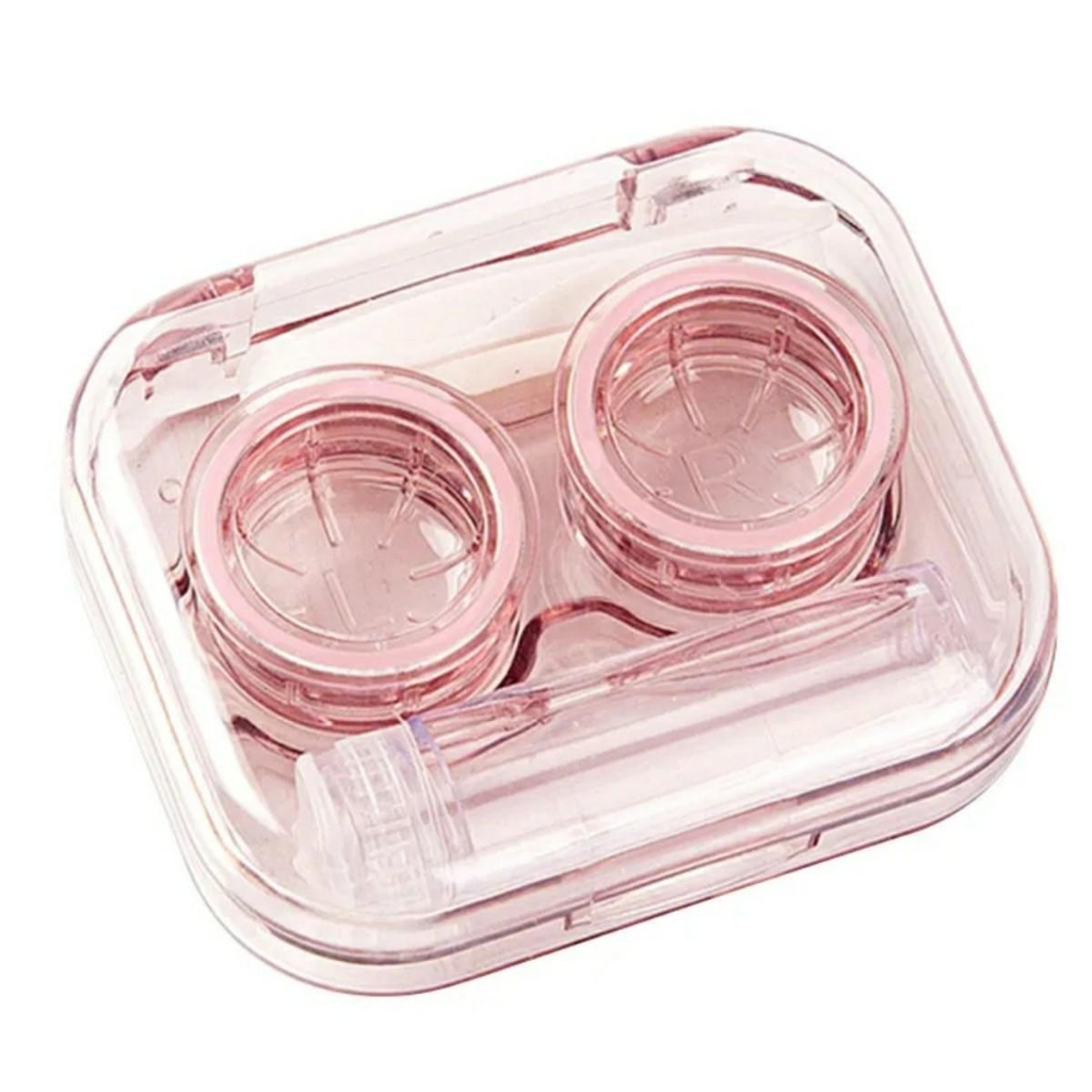 Midroo Portable Contact Lenses Box Random Color Tweezers+Suction Cup+ ...