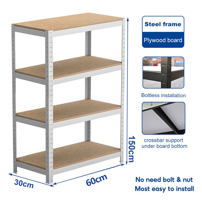 5 Layer Metal Rack Boltless Rack Heavy Duty Steel Rack Metal Shelf ...