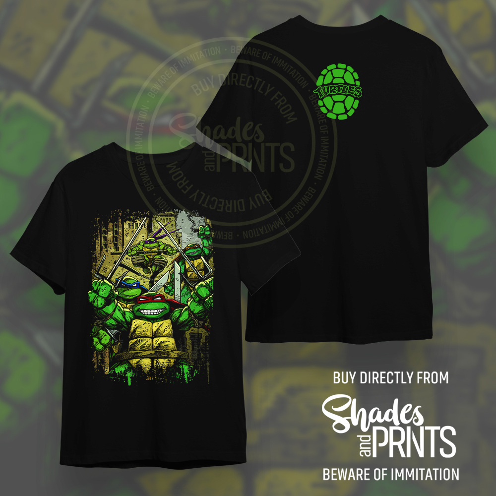 Teenage Mutant Ninja Turtles Classic Cartoons TMNT Customized Unisex ...