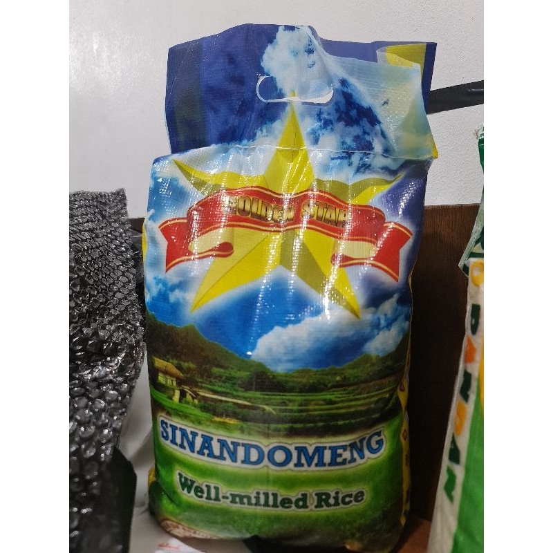 SINANDOMENG WELL MILLED RICE 5KLS | Shopee Philippines