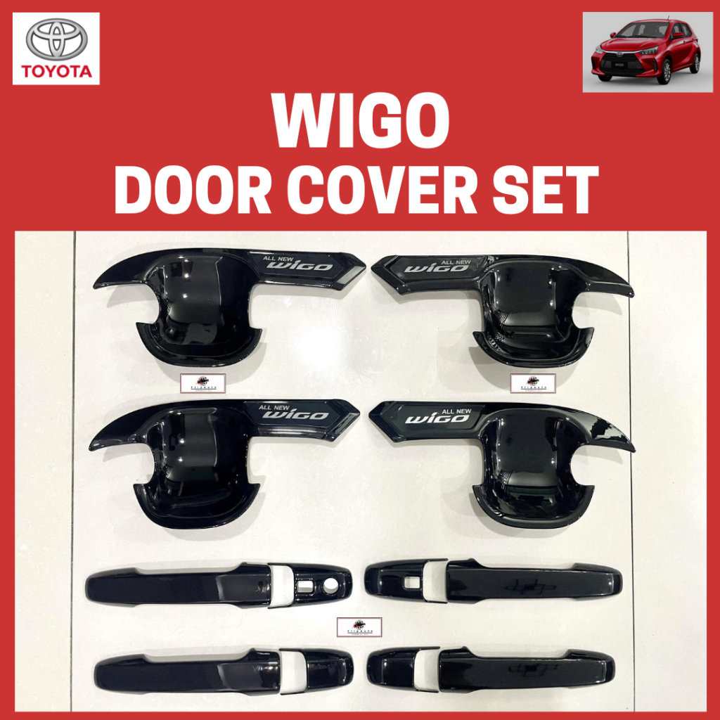 TOYOTA WIGO 2024-2025 2nd Gen Door Handle Door Bowl Door Cover Garnish ...