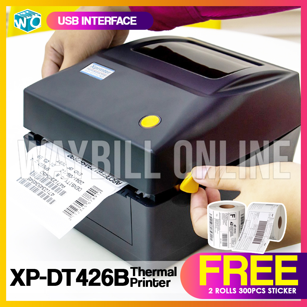 DT426B Waybill Thermal Printer A6 USB Printer Shipping Label Barcode ...