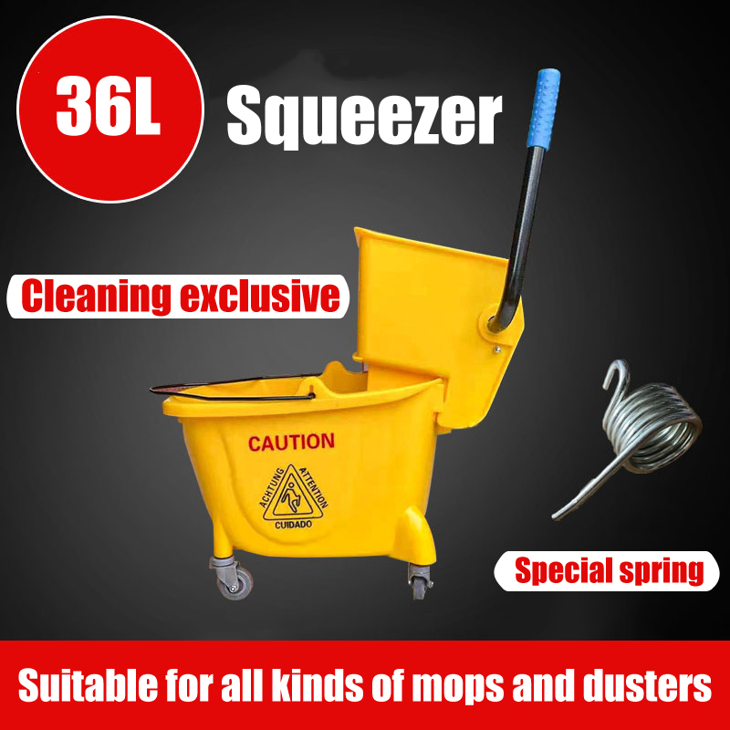 36Lwith squeezer with wheels Cleaning Tool Commercial Household ...