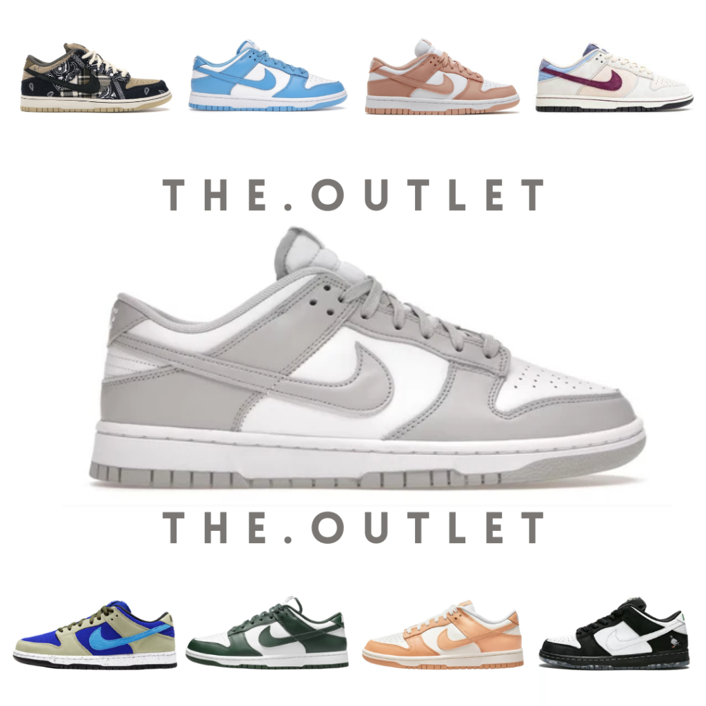 SB DUNK LOW CLASSIC SNEAKERS FOR MEN SB DUNKS UNIVERSITY BLUE GREY FOG ...