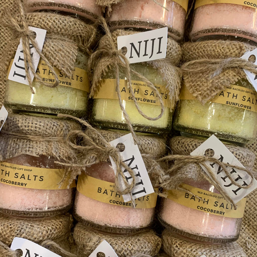 Customizable Event Giveaways or souvenirs: Bath Salts in a Jar | Shopee ...