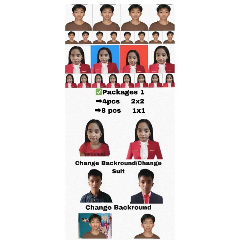 Rush id 2x2& 1x1 set (4pcs 2x2 8 pcs 1x1) | Shopee Philippines