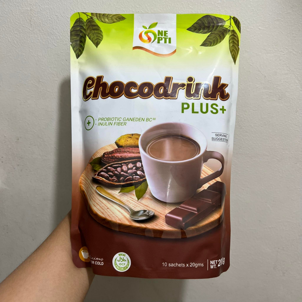 Authentic One Opti Chocodrink Plus+ 10 sachets 20 grams Original Legit ...