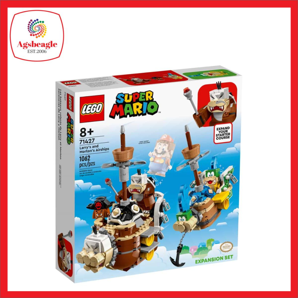 Lego Super Mario 71427 Larrys and Mortons Airships (2023) | Shopee ...