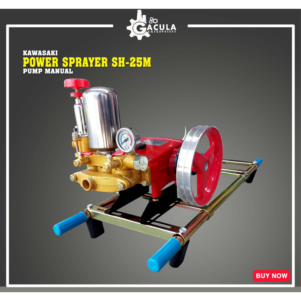 Power Sprayer SH-25M / SK22S (Pressure Tank Manual Head) With Complete ...
