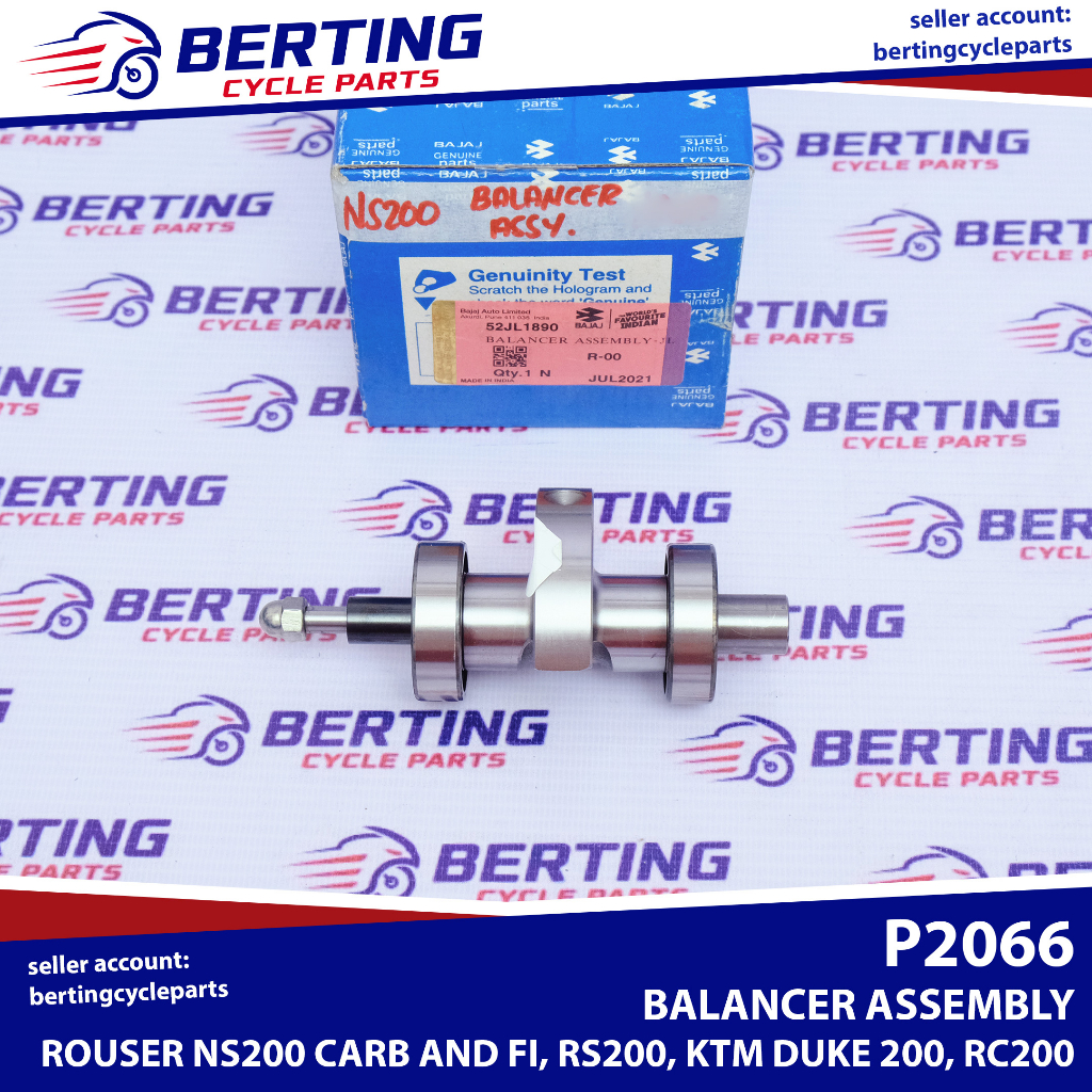 BALANCER ASSEMBLY Rouser NS200 Carb and FI RS200 KTM Duke 200 RC200 ...