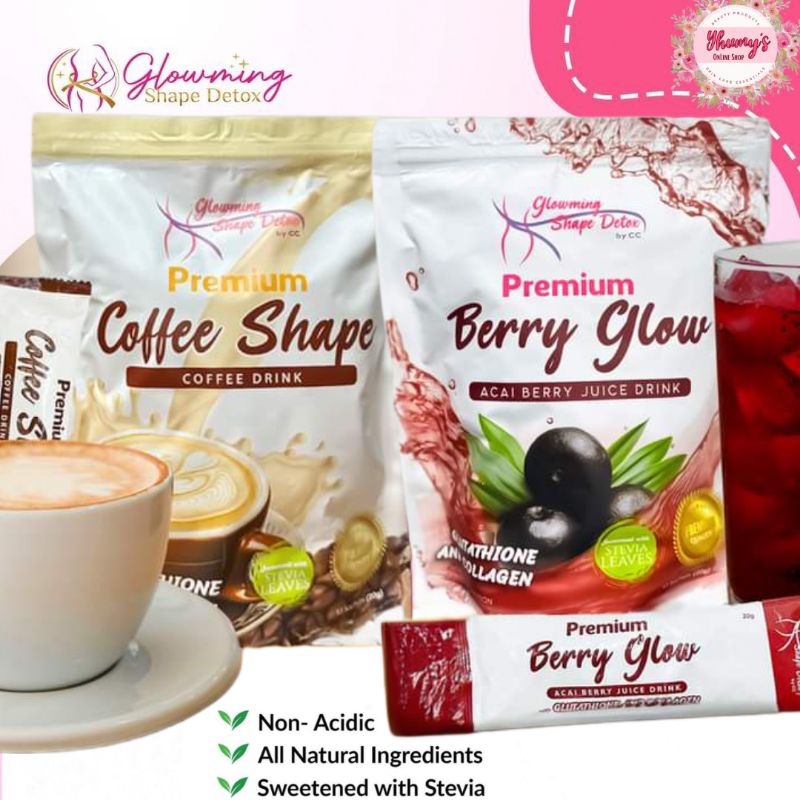GLowming Shape Detox | Premium Acai Berry Juice Drink | Premium Coffee ...