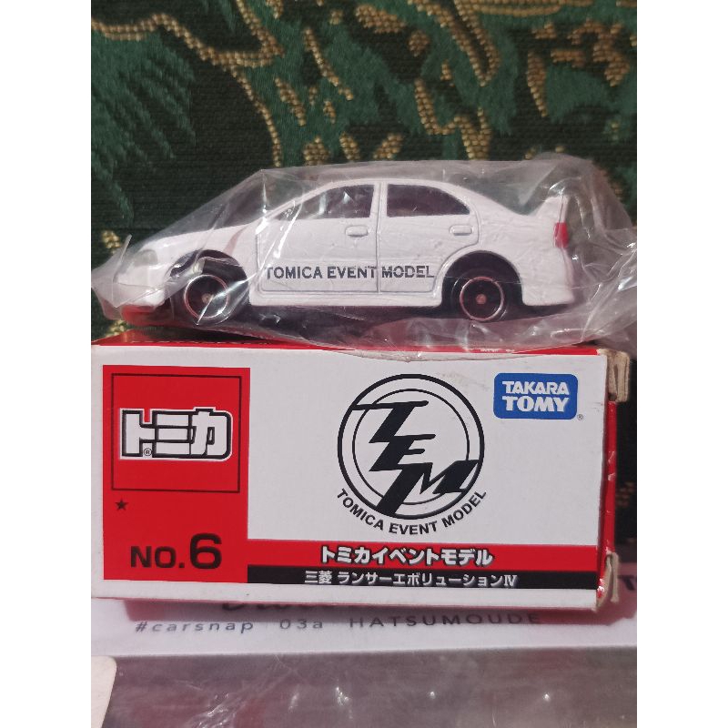tomica event model mitsubishi lancer evolution 4 | Shopee Philippines