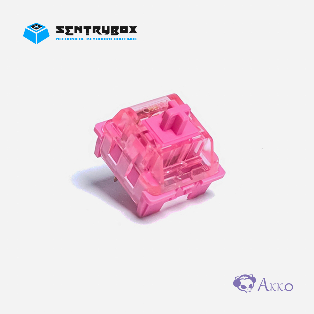 Akko CS Rose Red 45 pcs Pack Linear Mechanical Keyboard Switches ...