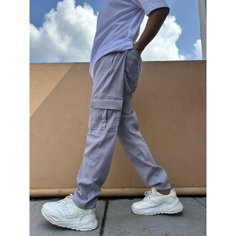 6 Pockets Baston Cargo Pants ( Semi Skinny Fit) | Maong Type | Makapal ...