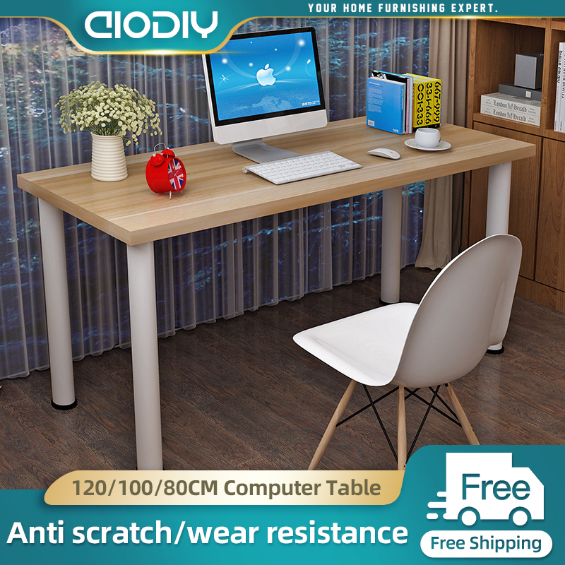 AIODIY Computer Table Home Study Company Office Desk | Shopee Philippines