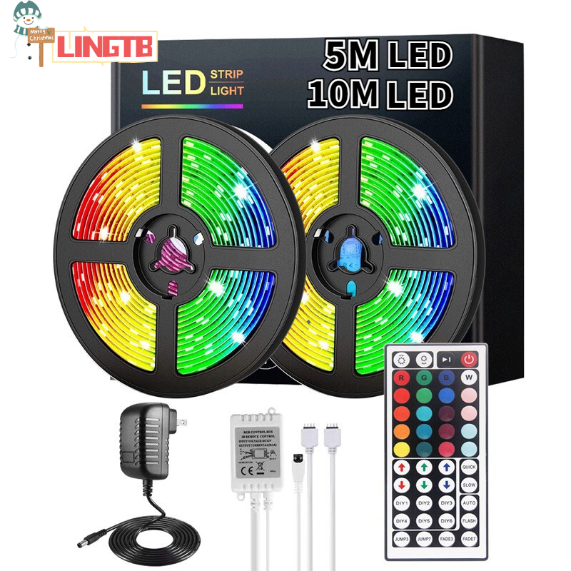 Led Strip Lights 10M 5M Waterproof Rgb Led Light with Remote for Romm ...