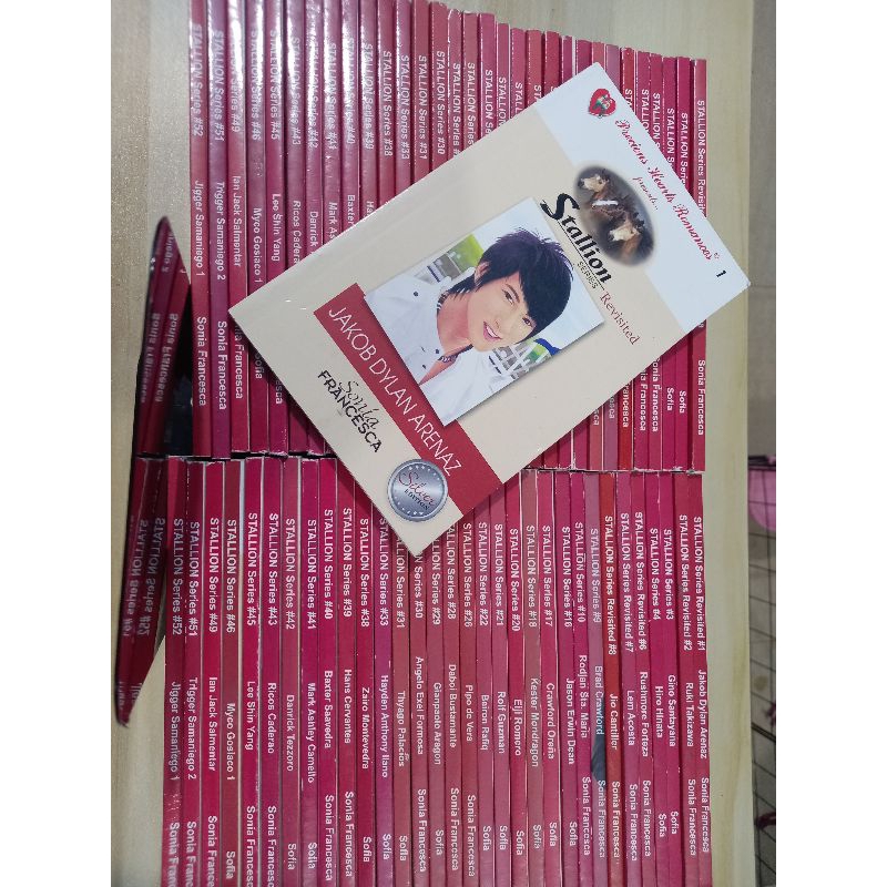 PHR Stallion Series Sofia Sonia Francesca Tagalog Romance Pocketbooks ...