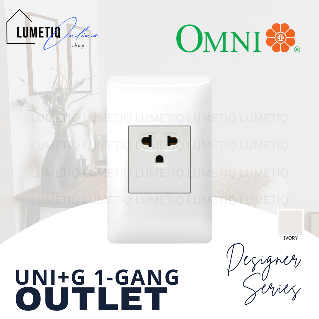 Omni Designer Series Ivory Color Universal & International Outlet Set ...