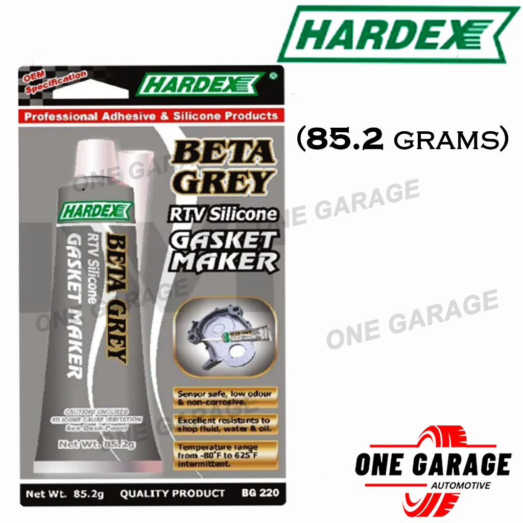 Hardex Beta Grey RTV Silicone Gasket Maker (85.2 grams / 40 grams) | Shopee Philippines