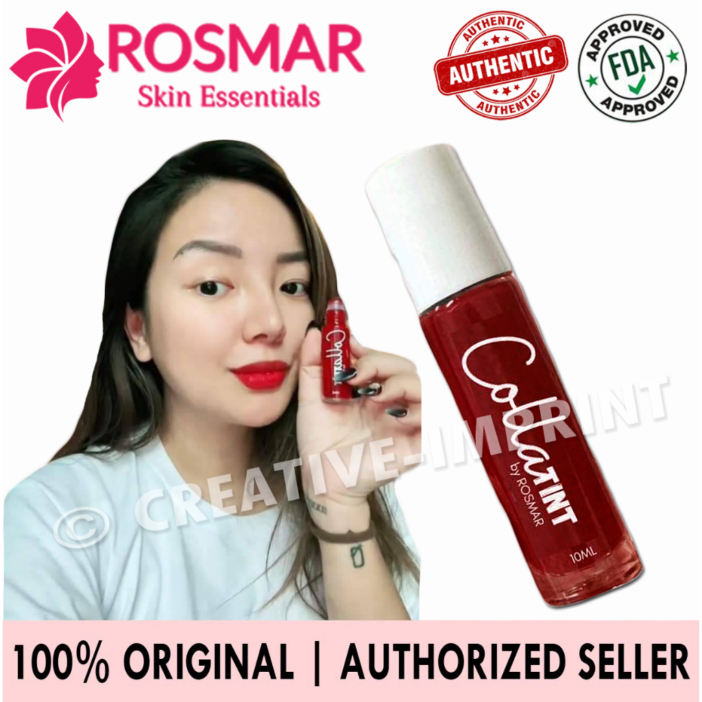 (ONHAND) Rosmar Colla Tint 10ml Lip Cheek Tint Waterproof Make Up ...