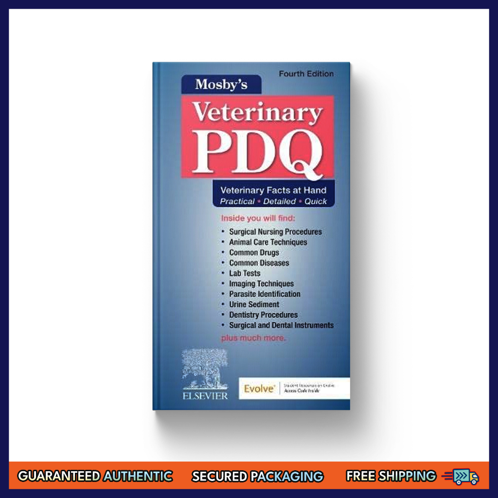 Mosbys Veterinary PDQ: Veterinary Facts at Hand (Spiral Bind) 4th ...