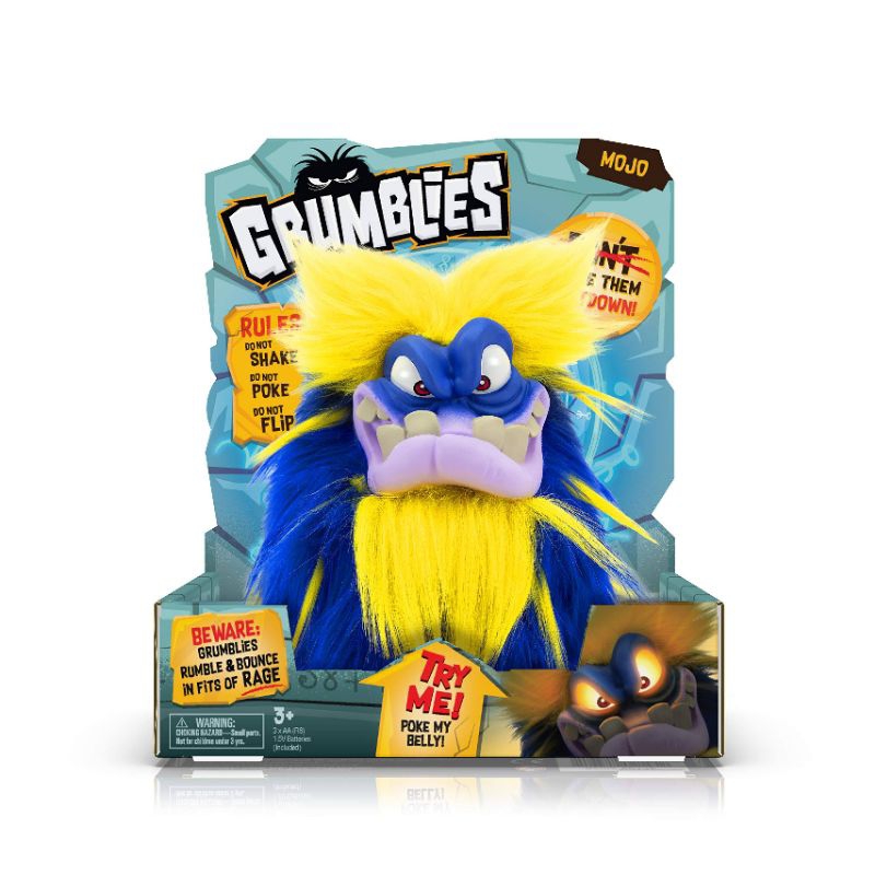 Skyrocket Grumblies Mojo Plush Interactive | Shopee Philippines