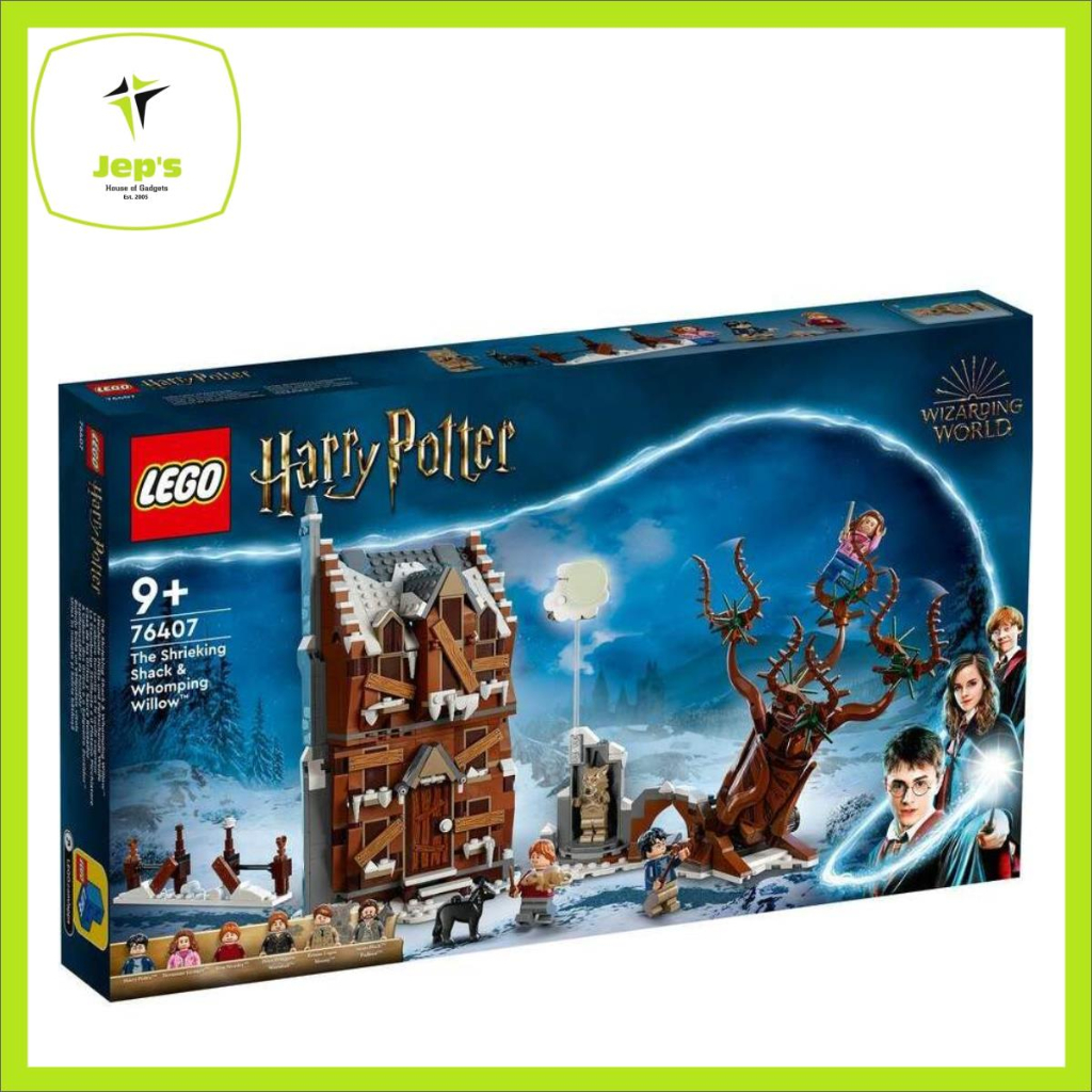 Lego Harry Potter 76407 The Shrieking Shack and Whomping Willow (2022 ...