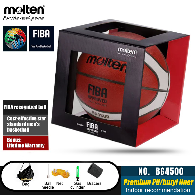 Molten Basketball Fiba Official Ball Molten BG4500 Original | Shopee ...