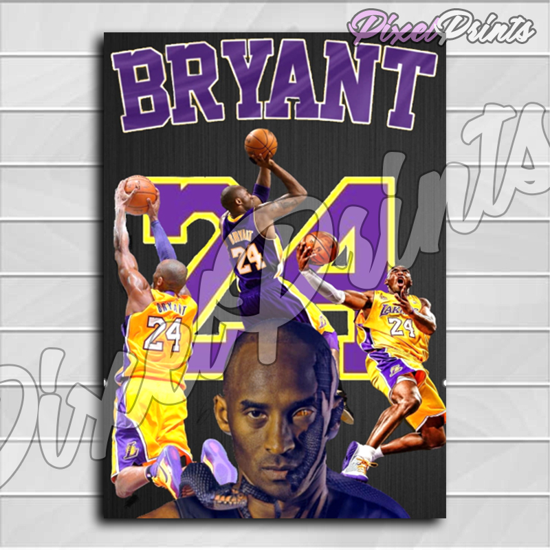 NBA 2K24 Posters Wall Art / Kobe Bryant / Laminated Posters | Shopee ...