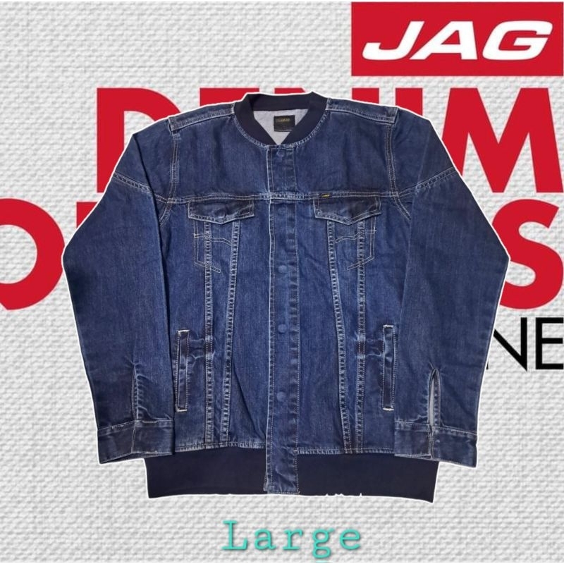 𝐉𝐚𝐠 Men's 𝐃𝐞𝐧𝐢𝐦 𝐉𝐚𝐜𝐤𝐞𝐭 | Shopee Philippines