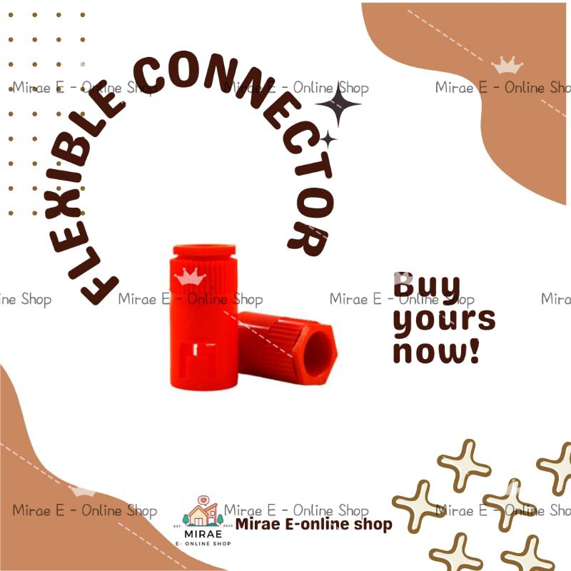 ORANGE PVC Flexible Connector 1/2 & 3/4 | Shopee Philippines